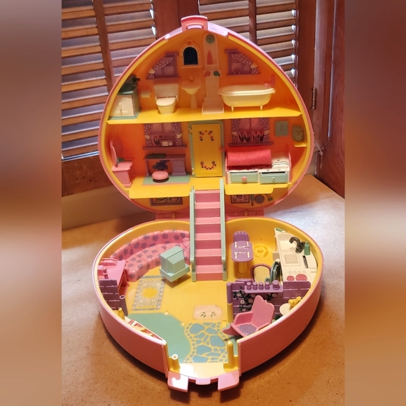 Blue Bird | Toys | Vintage Lucy Locket Polly Pocket Carry N Play Dream ...